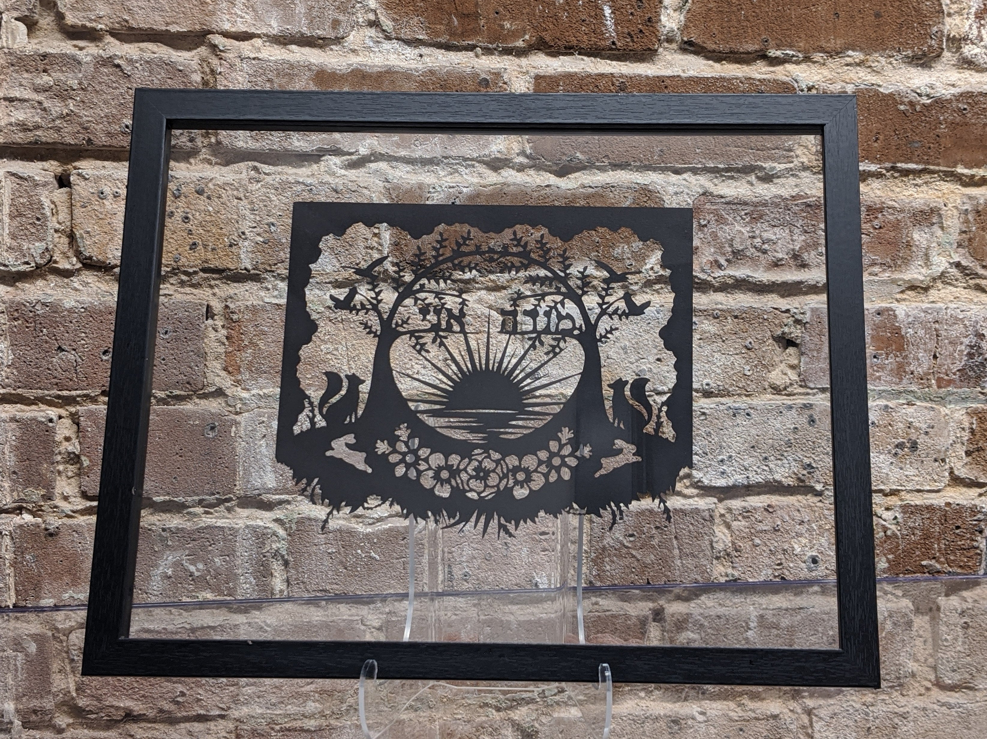 Romance and Mishegoss Framed Papercut | Museum of the Southern Jewish ...