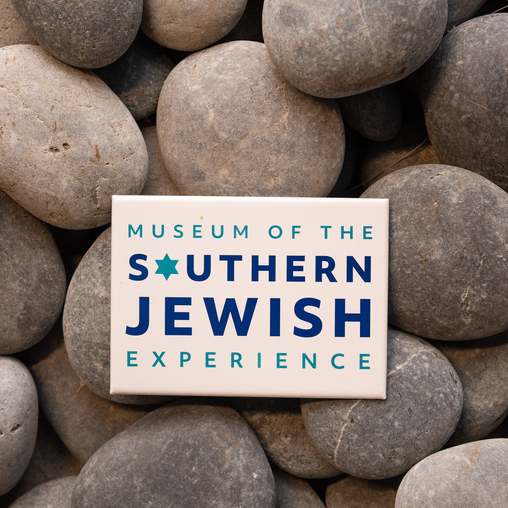 White Logo Magnet | Museum of the Southern Jewish Experience